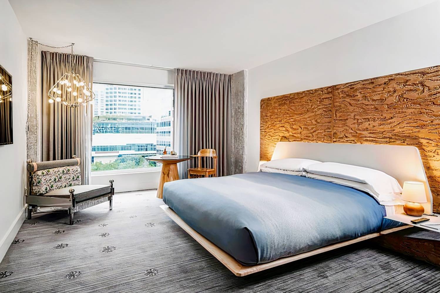 The LINE Austin, Congress Avenue Historic District : hotel during the ...