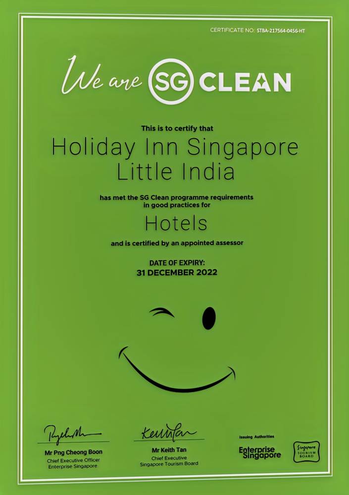 Holiday Inn Singapore Little India (SG Clean), Rochor : -10% during the ...