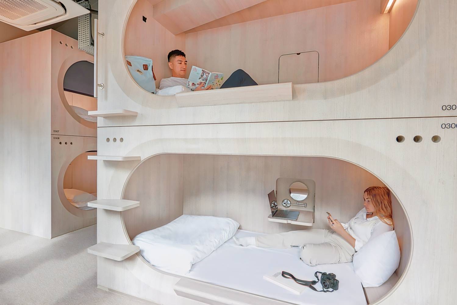 KINN Capsule Hotel, Singapore River : -29% during the day - Dayuse.sg