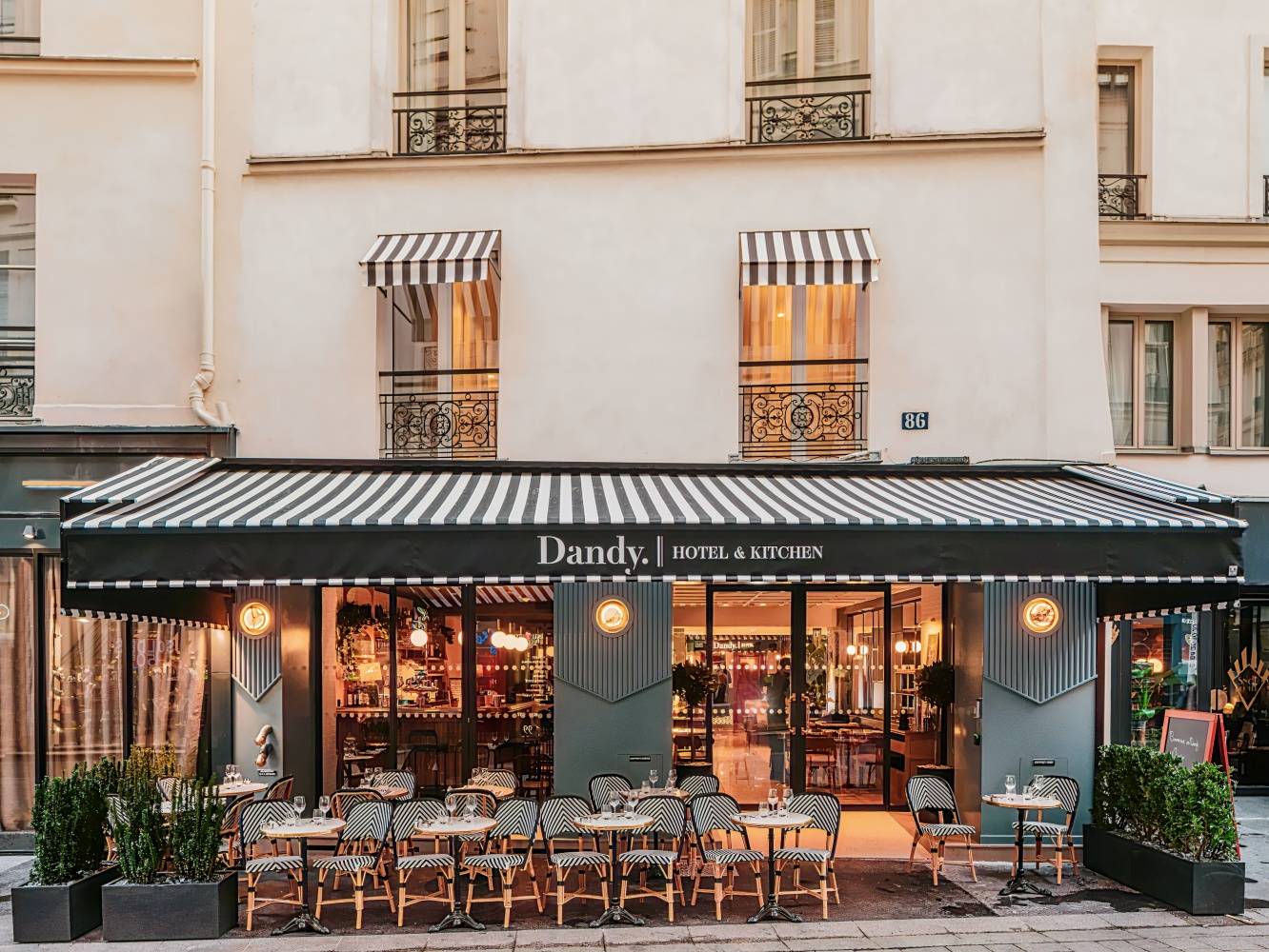 Dandy Hotel & Kitchen, Paris 1er : hotel during the day - Dayuse.co.uk
